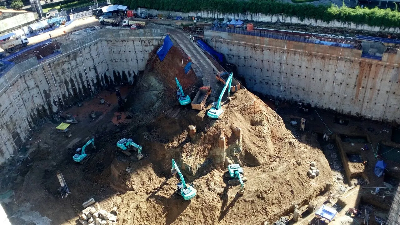 GALIAN BASEMENT METODE OPEN CUT | SERVICE PT PRIMA MAJU JAYA | PT Prima ...